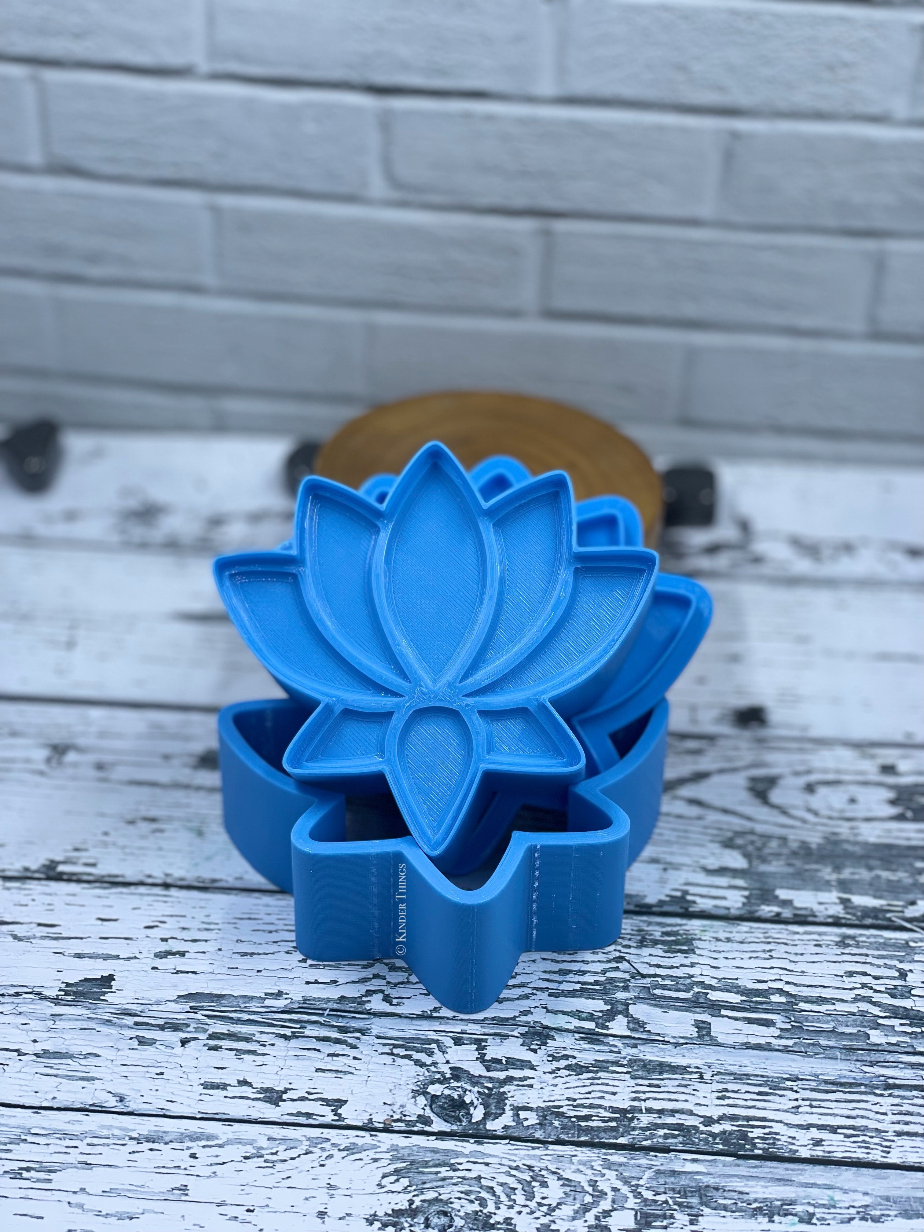 Lotus Flower Bath Bomb Mold | Kinder Things